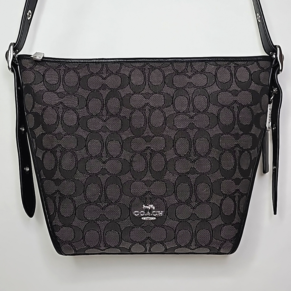 Coach Signature Small Dufflette Black Smoke/Black - Gem